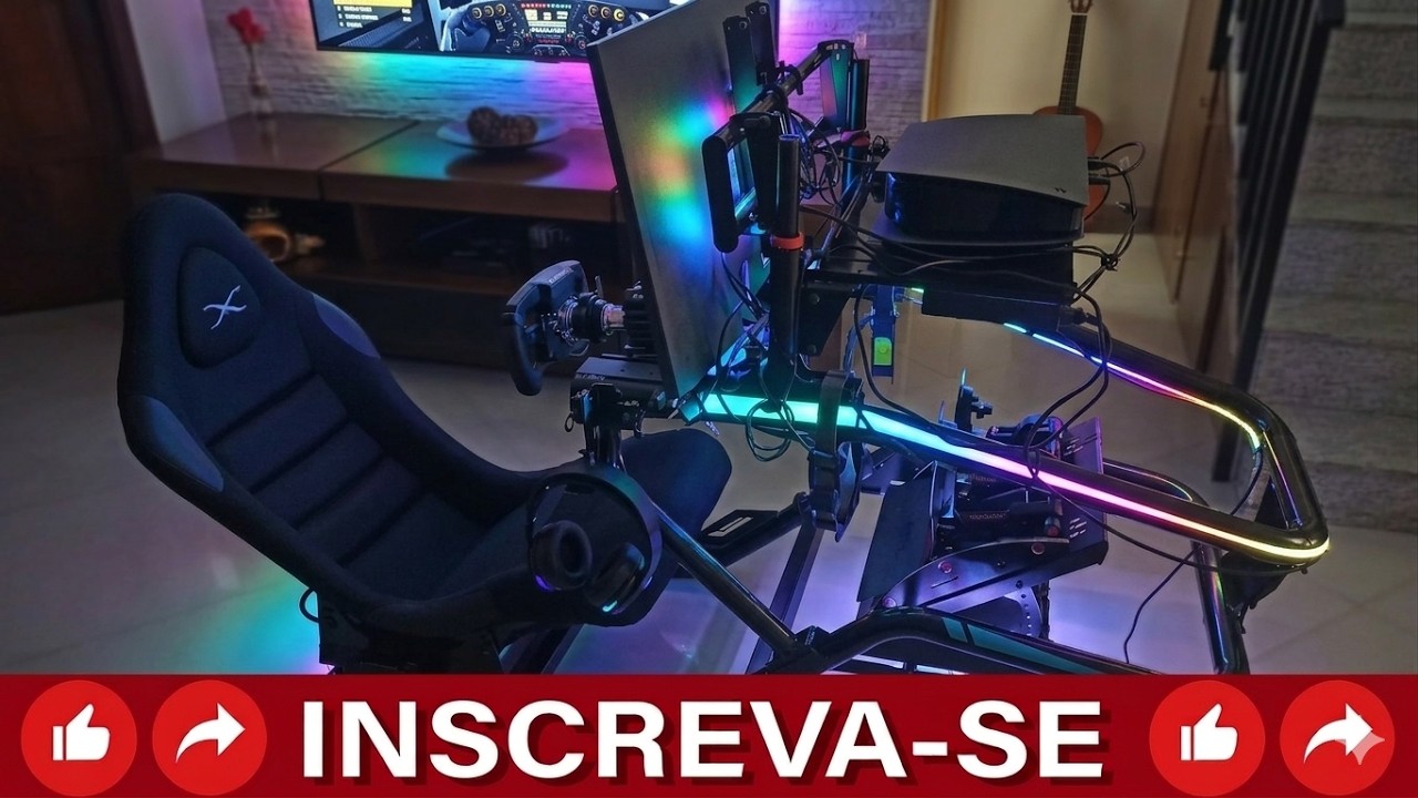 COCKPIT SIM RACING ( Apresentando meu Setup ) - YouTube