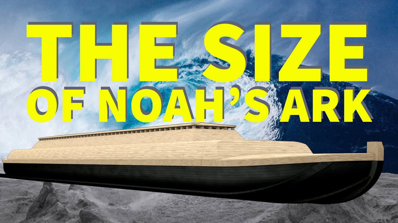 Boat-shaped object matches size of Noah's ark!! - YouTube