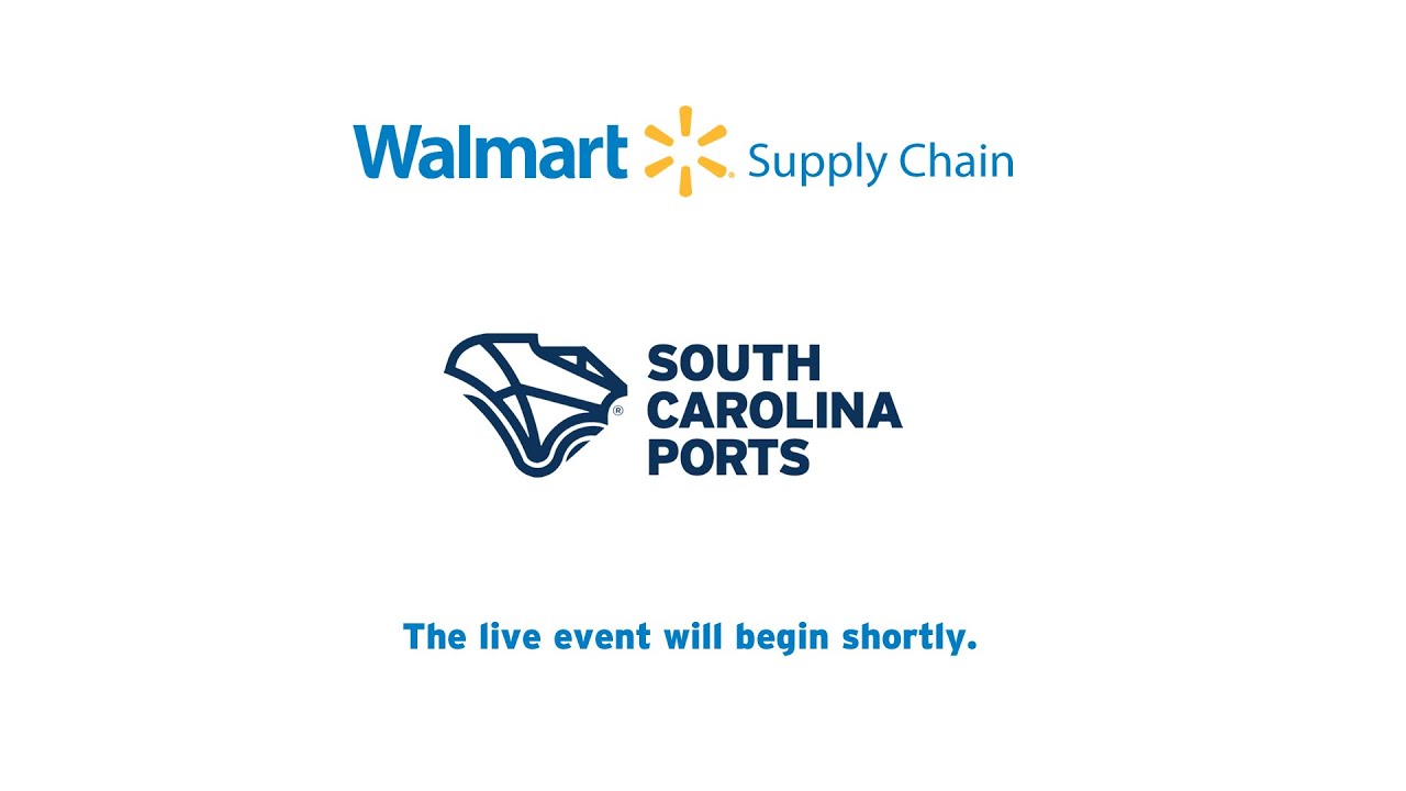 SC Ports and Walmart Celebrate IDC-7 Groundbreaking - YouTube