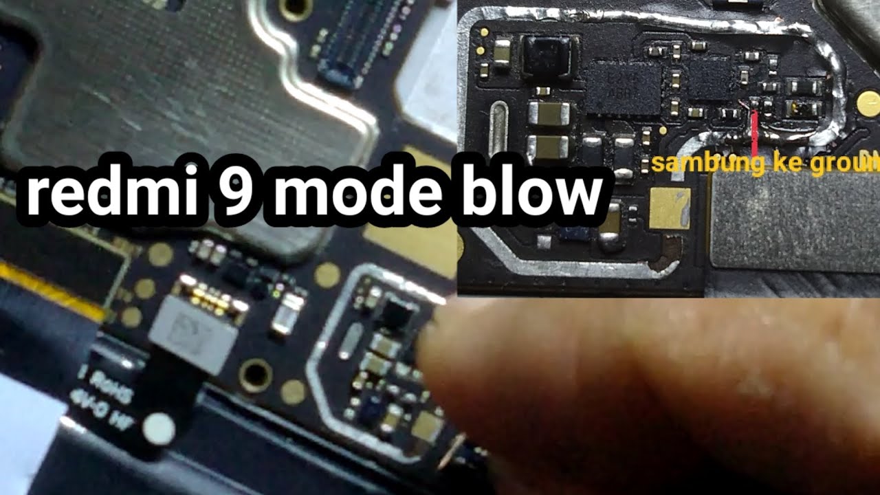 kecelakaan kerja redmi 9 mode blow succes - YouTube