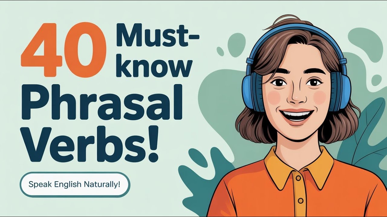 Speak Like a Native 40 Essential Phrasal Verbs for Daily English ...