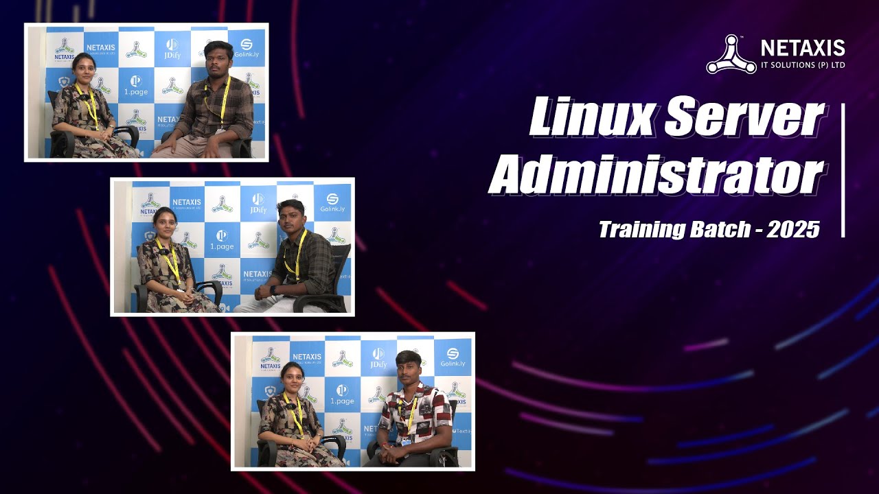 Onboarding Trainee Server Administrator | Netaxis IT Solutions - YouTube