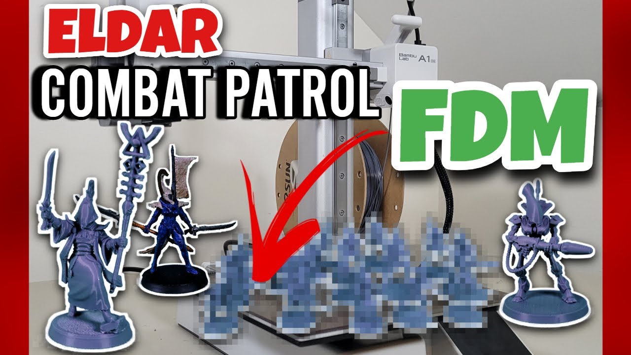 FDM Printing the NEW Eldar Combat Patrol - 40K on the Bambu A1 Mini ...