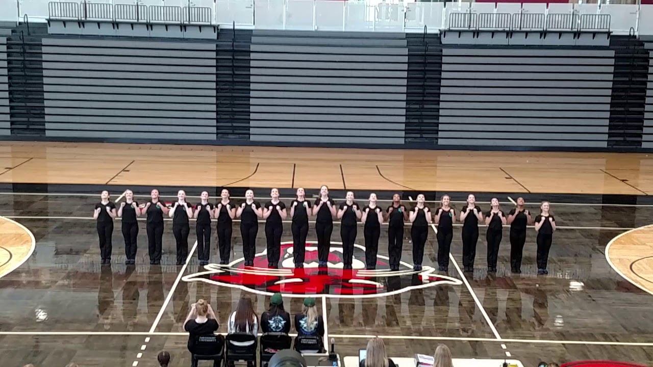 Heritage Varsity 2019- Pom Camp Kickline - YouTube