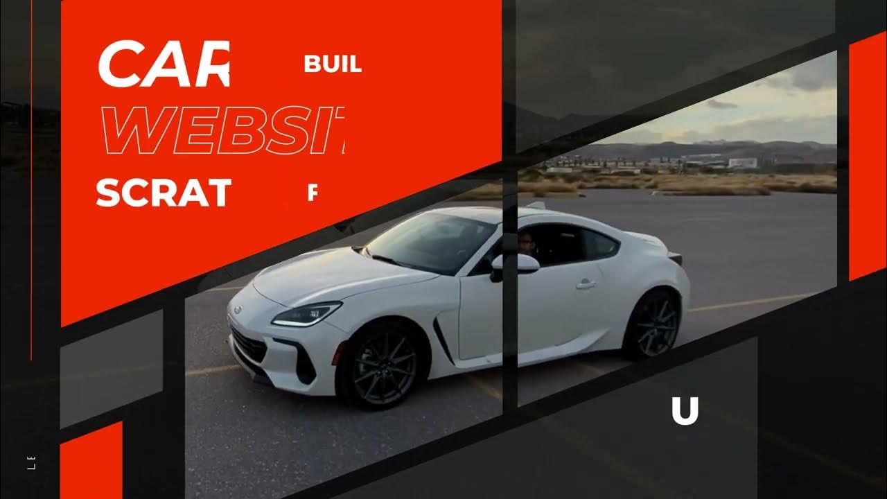 Building a Car Website from Scratch | HTML, CSS & Modern Styling - YouTube