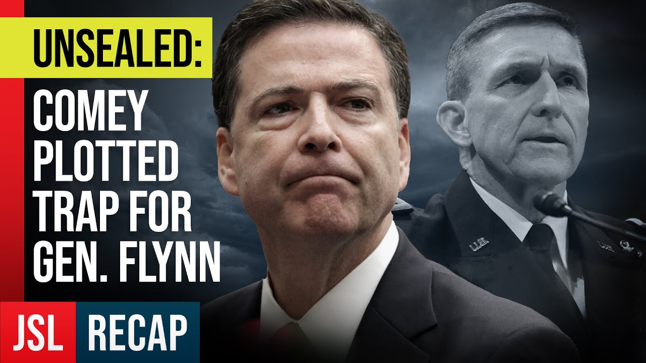 UNSEALED FBI NOTES: Comey Plotted Trap for Gen. Flynn - YouTube
