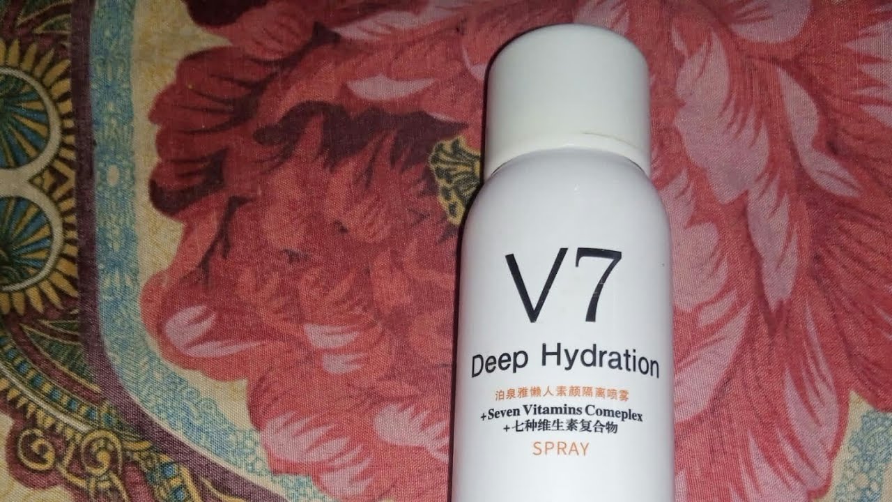 v7 Deep Hydration whiteing spray BioaQua vitamins comeplex ki review ...