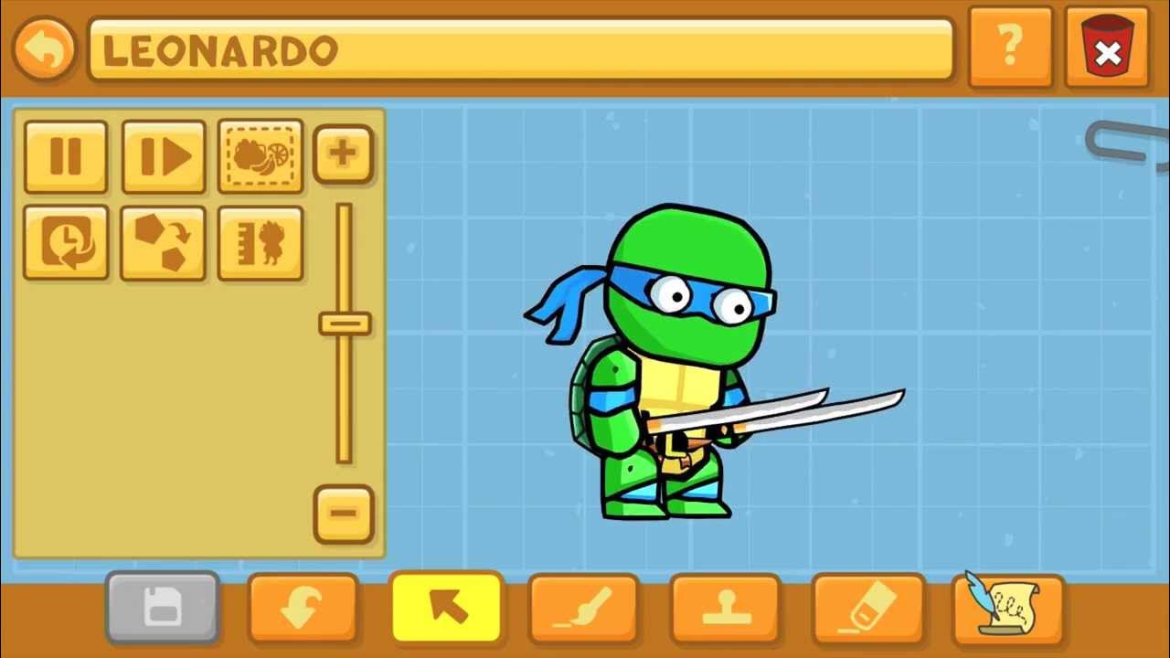 Scribblenauts Unlimited Wii U Teenage Mutant Ninja Turtles in the ...