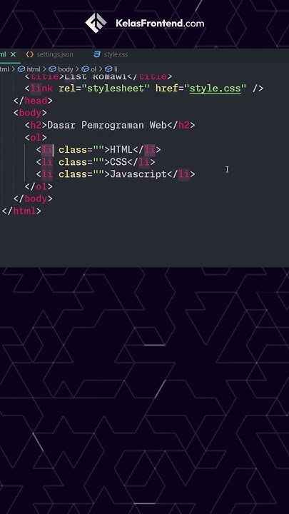 Shortcut Vscode Part 2 Coding Programming Frontend Tips Htmlcssjavascript Html Youtube