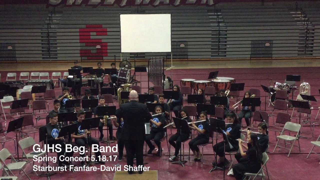 Starburst Fanfare.Spring Concert 2017 - YouTube