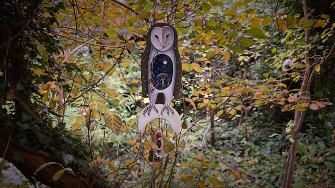 A Spooky Walk and The Bryony and Toadstool Owl - YouTube