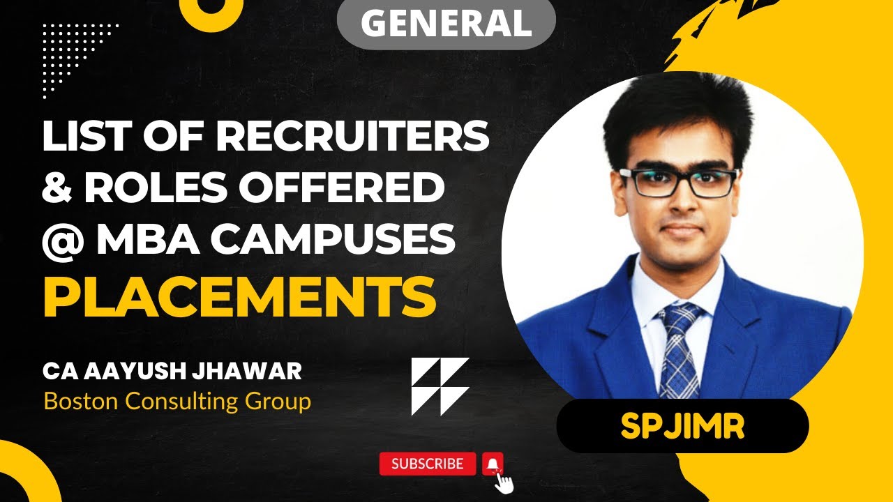List Of Companies Hiring From MBA Colleges During Campus Placements ...