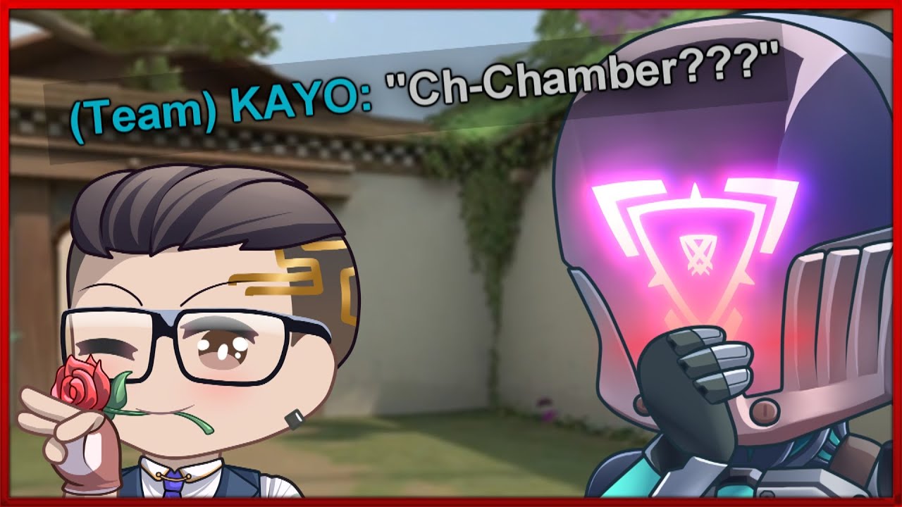 Making Valorant Players FLUSTERED With My Chamber Voice - YouTube