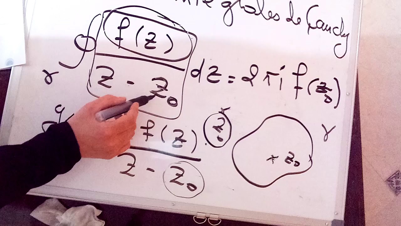 Théorème de Cauchy et Formules intégrales de Cauchy - YouTube