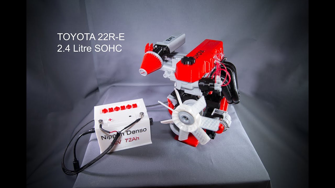 Toyota Engine Model - YouTube