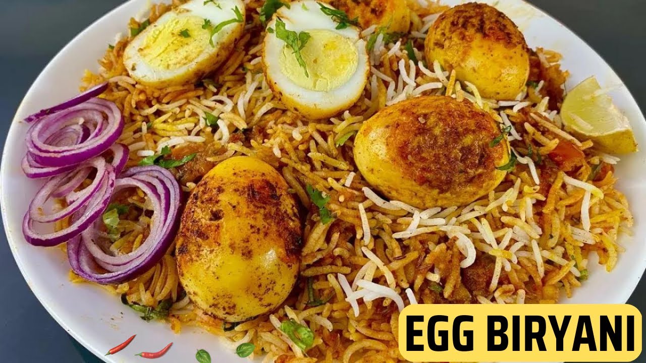 Restaurant Style Egg Biryani Recipe l Egg Biryani Recipe at Home l How ...