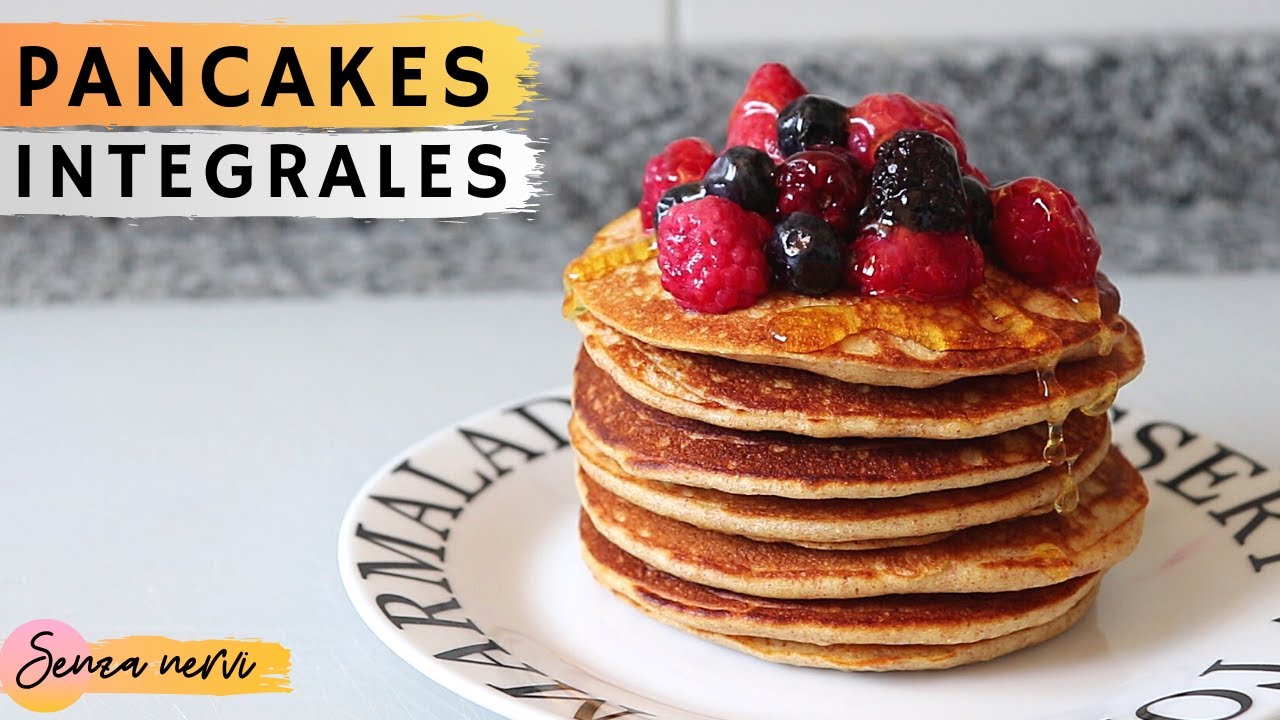 Pancakes integrales! - YouTube