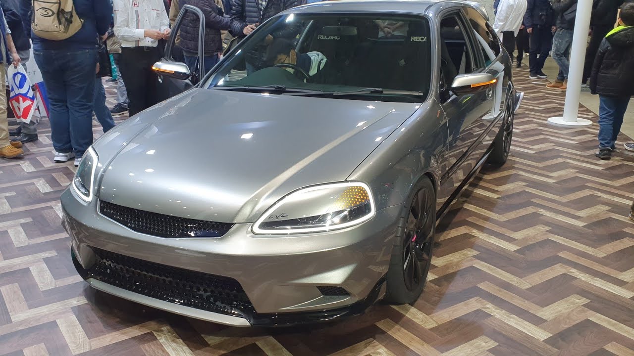 Carbon GODZILLA, Civic újra gondolva és egy kenyeres furgon - YouTube