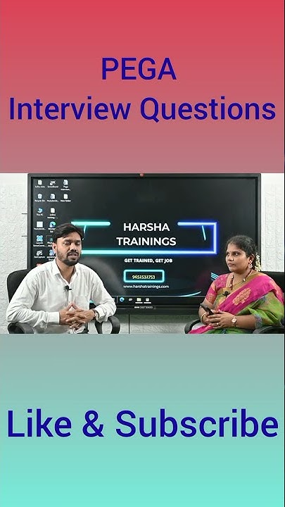 PEGA Real Time Project Interview Questions | PEGA Tutorial | Harsha Trainings PEGA - YouTube