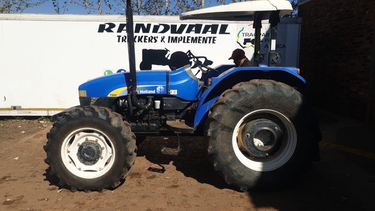 New Holland TD 80 4WD - Used - YouTube