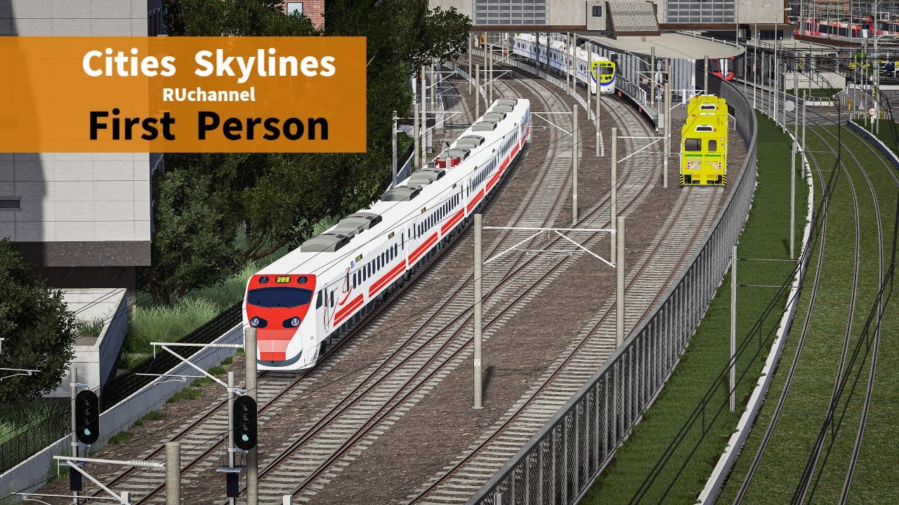 Cities Skylines : First Person Train Ride (Mingda ep13) - YouTube
