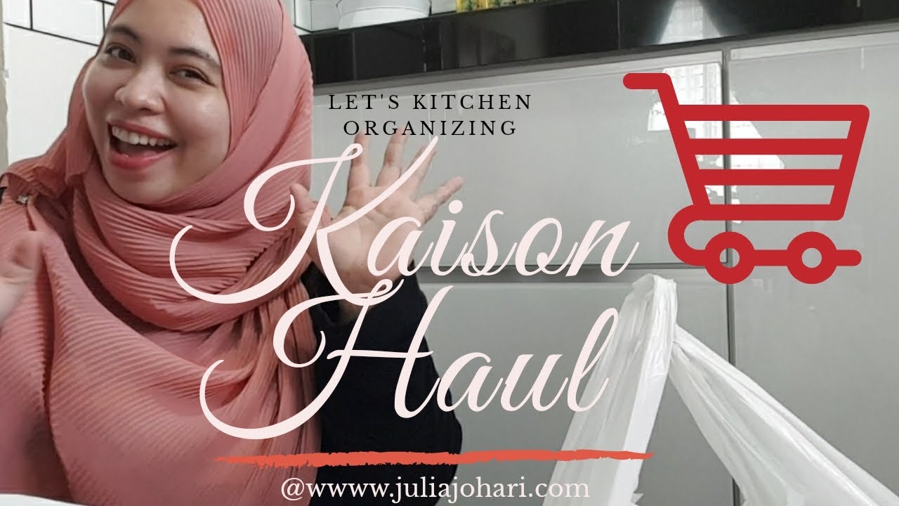 KAISON HAUL 2020 - kitchen organizing - YouTube