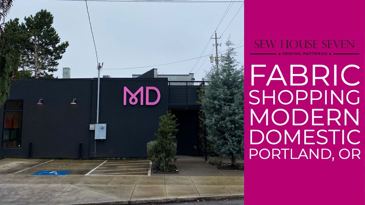 Fabric Shop Visits Part 2 - Modern Domestic - Sew House Seven - YouTube