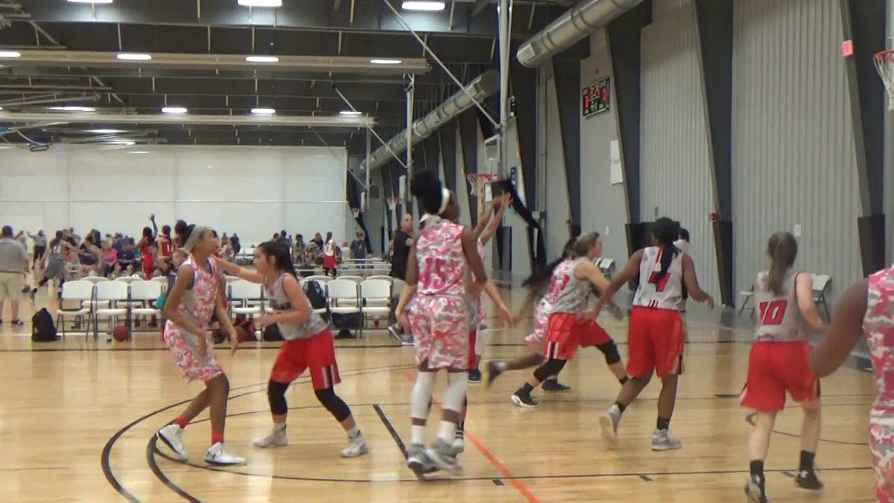 #30 Tyana Walker Pink Diamonds Summer Basketball Highlights 2017 - YouTube