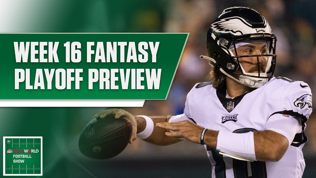 Week 16 fantasy football preview: Is it Minshew Mania? | Rotoworld ...