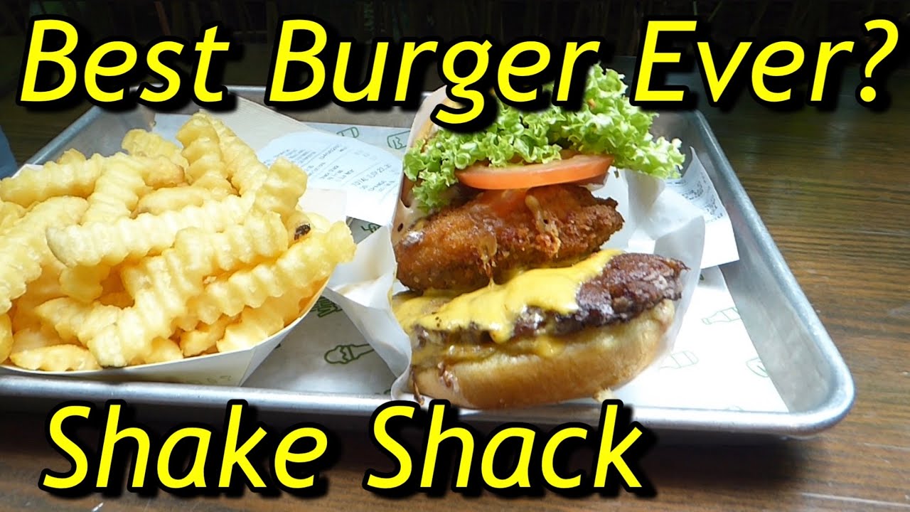 Shake Shack, The Best Burger I've Ever Had? 🇸🇬 #burgerweek - YouTube