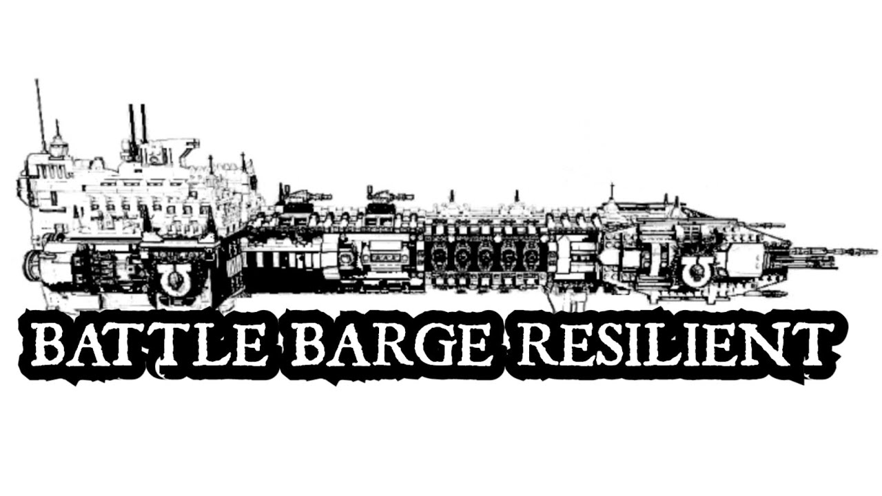LEGO Battle Barge Resilient - Warhammer 40k - Akuyamigami - YouTube