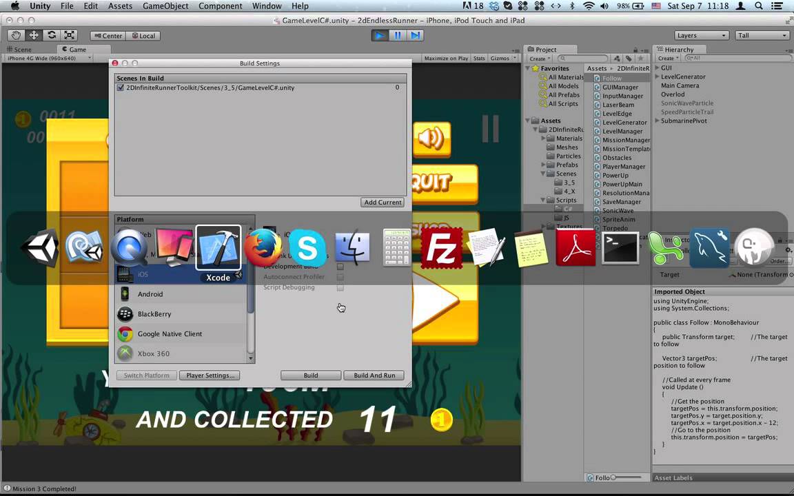 2D Endless Runner - YouTube