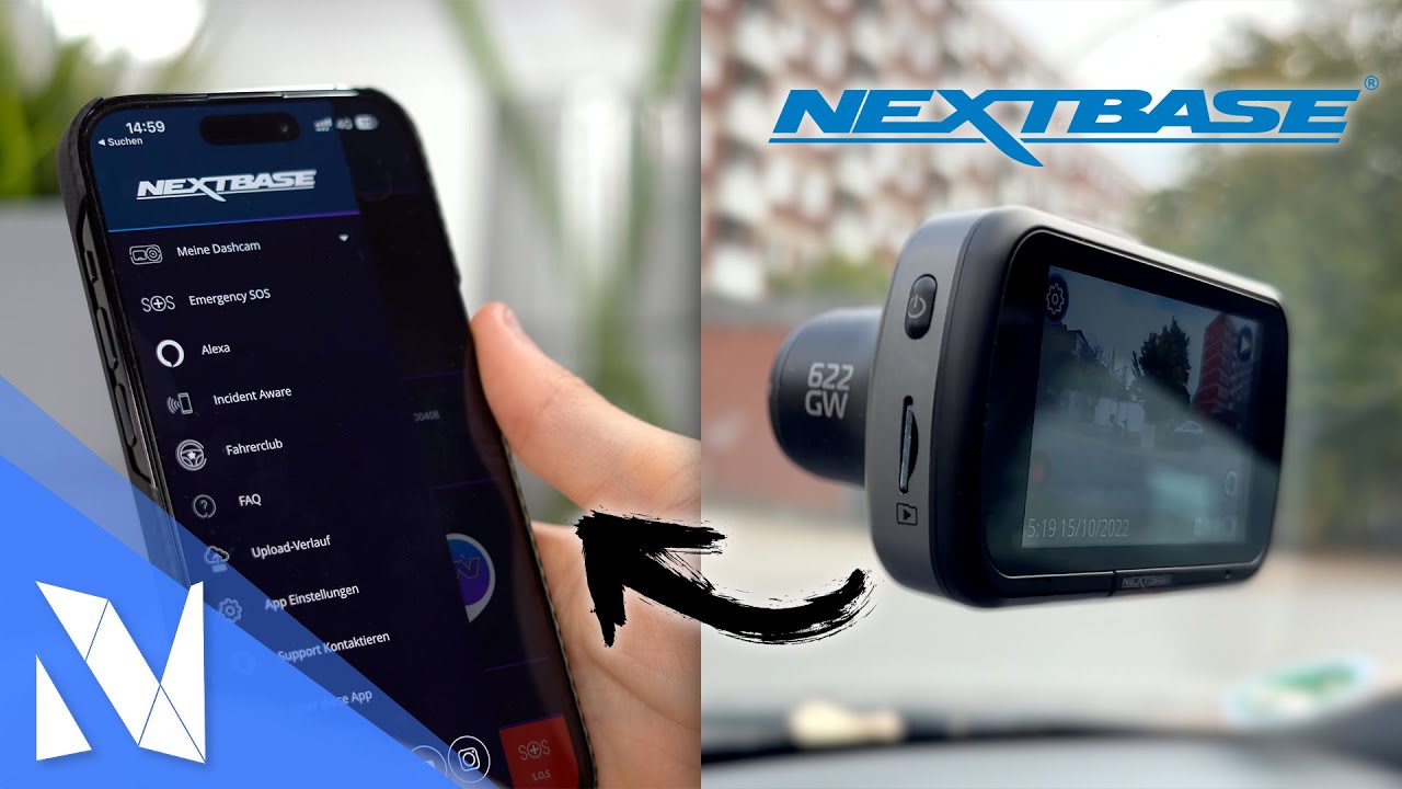 Mach dein Auto smart! - Nextbase 622GW Dashcam mit SOS-Funktion! | Nils-Hendrik Welk - YouTube