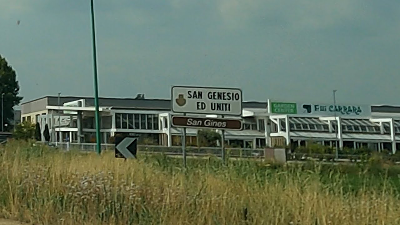 San Genesio ed Uniti (PV) in auto - 3X speed 🚙🇮🇹 - YouTube