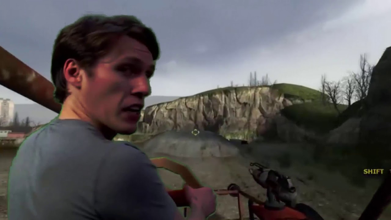 2ndJerma's greenscreen - HALF LIFE 2 JEEP - YouTube