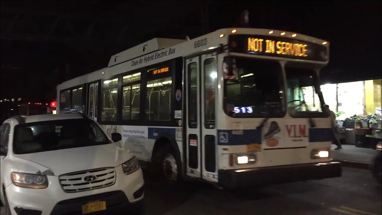 MTA NYCT Bus: 2005/2009 Orion VII OG/NG Hybrid #6603/#3954 (NIS) & (B54 ...