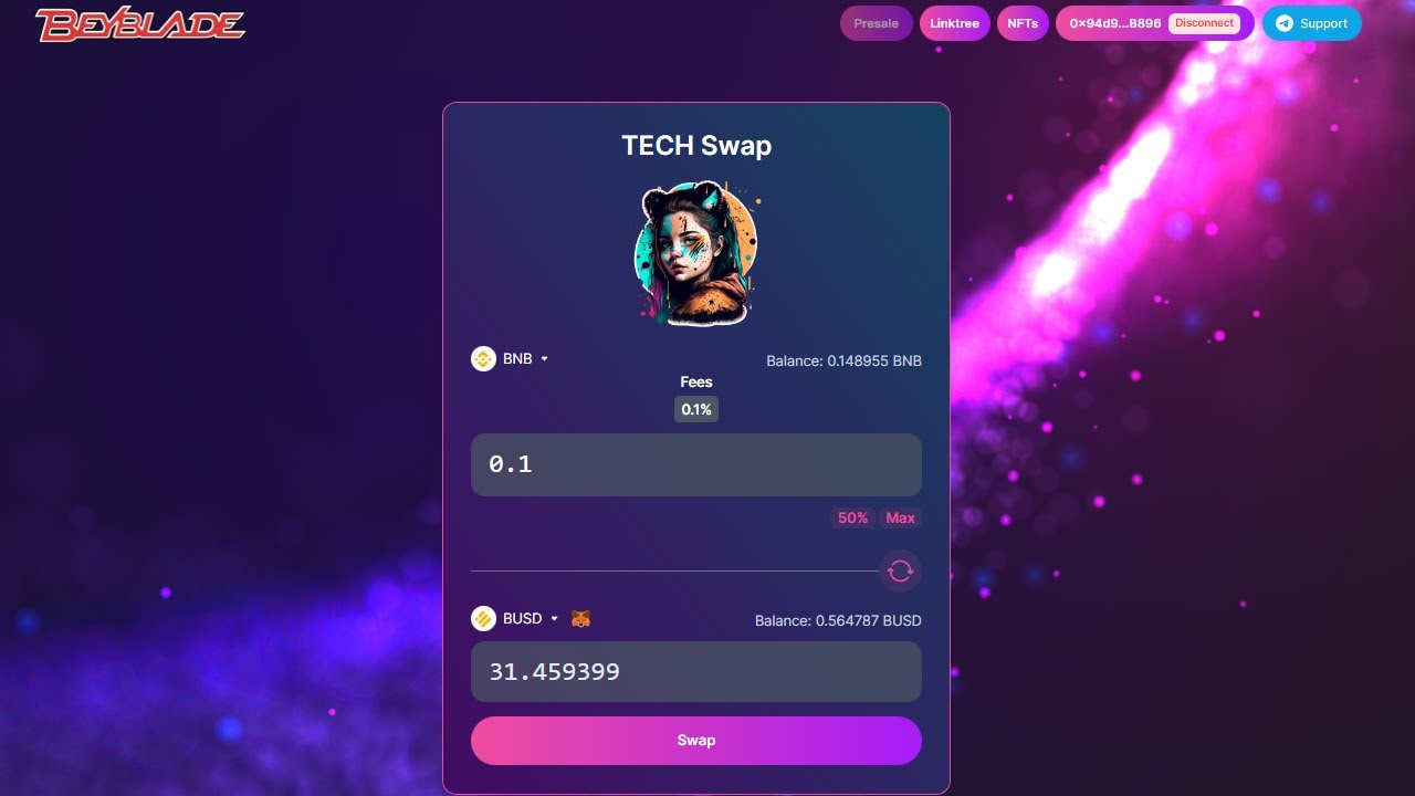 Create Decentralized Exchange DEX With Swap Fees ( no liquidity needed ...
