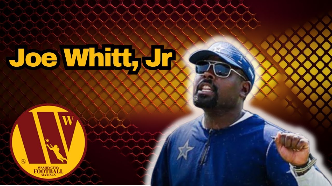 Washington Commanders' Joe Whitt, Jr Will Bring The Violence! - YouTube