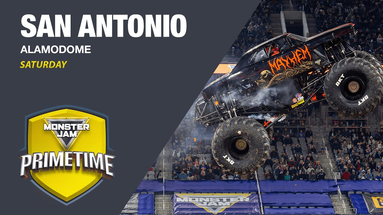 Monster Jam Primetime: San Antonio 1 | January 25th, 2025 -Alamodome ...