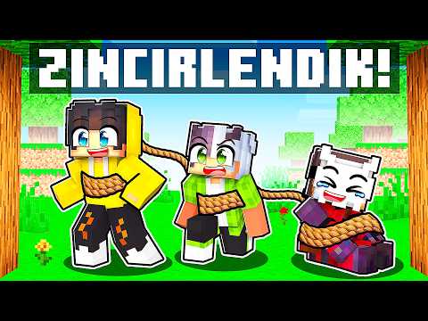 Minecraft AMA Birbirimize Zincirlendik! ⛓️ (bu kötü bir fikirdi..)
