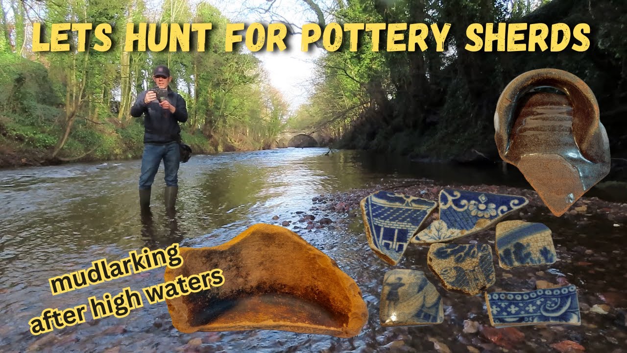 Winter's Hidden Treasures: Uncovering Pottery Sherds Along River Banks ...