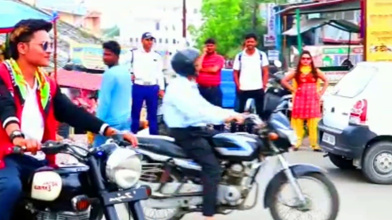 Ame Bullet Wala Rona/Gujrati Song /Act-Shanu& Priya - YouTube