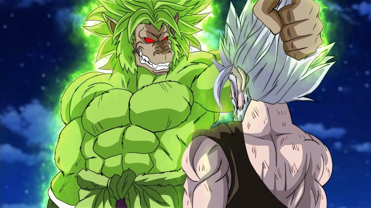 Broly Dominates the Legendary Green God Oozaru and Helps Goku Defeat ...
