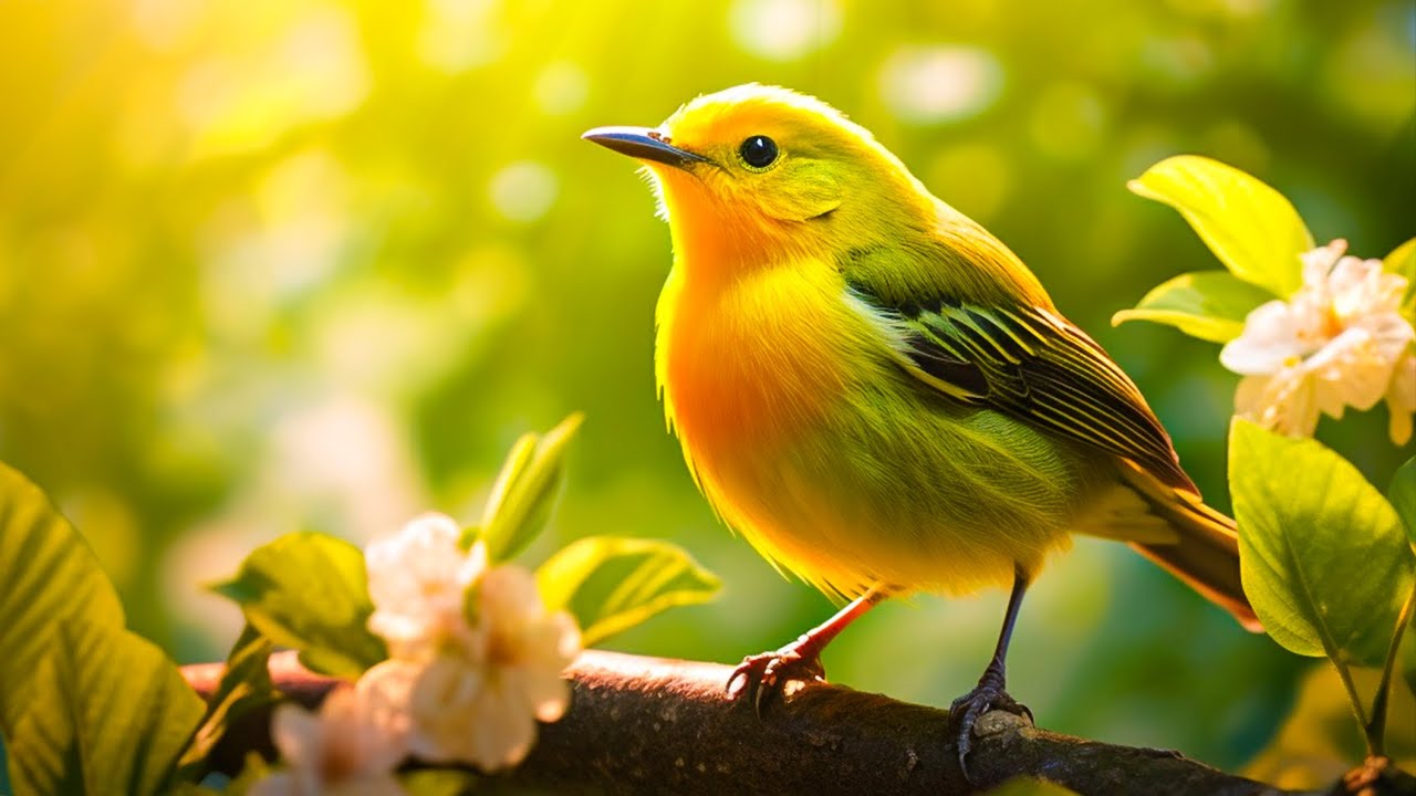 Beautiful Relaxing Music, Calm music with Bird Song & Nature 🌿 Healing ...