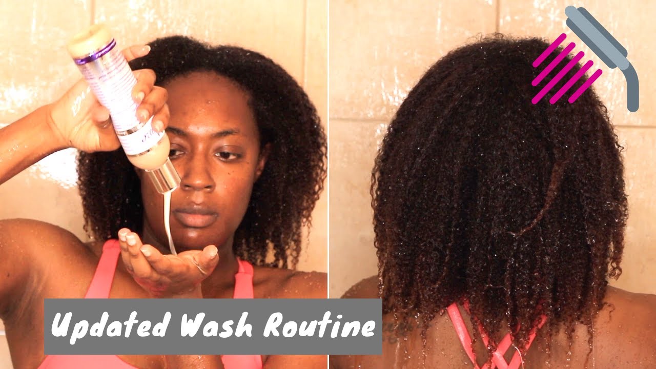 Natural Hair Wash Routine | Start to Finish - YouTube