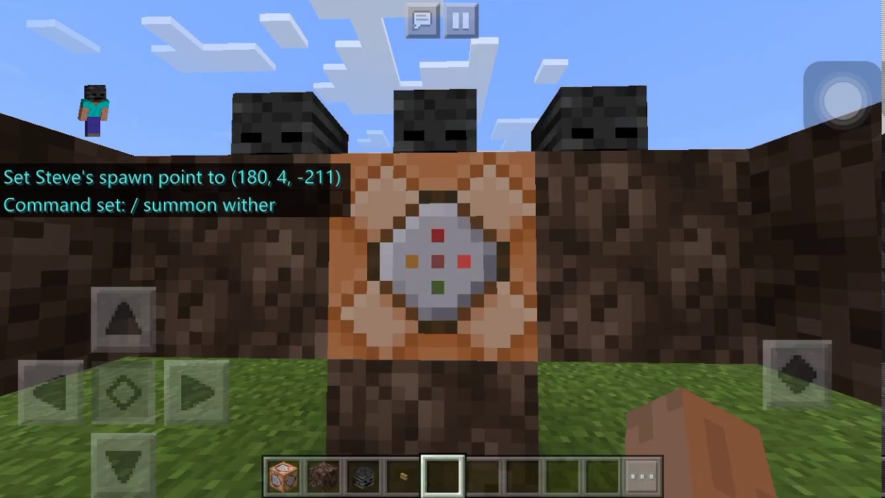 How to make a command wither - YouTube