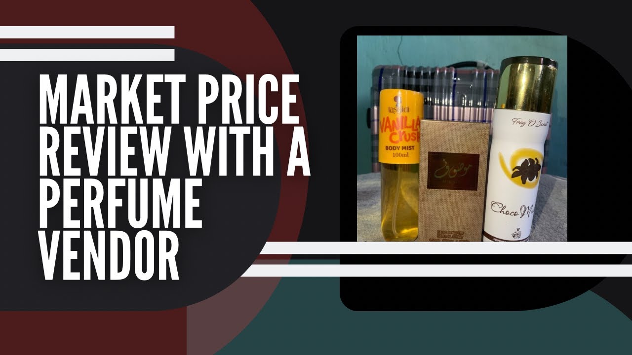 A market price interview with a perfume vendor - YouTube