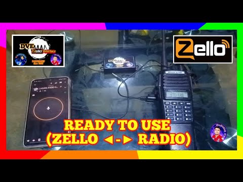HOW TO USE DVE ZELLO INTERFACE * PHONE * RADIO - YouTube