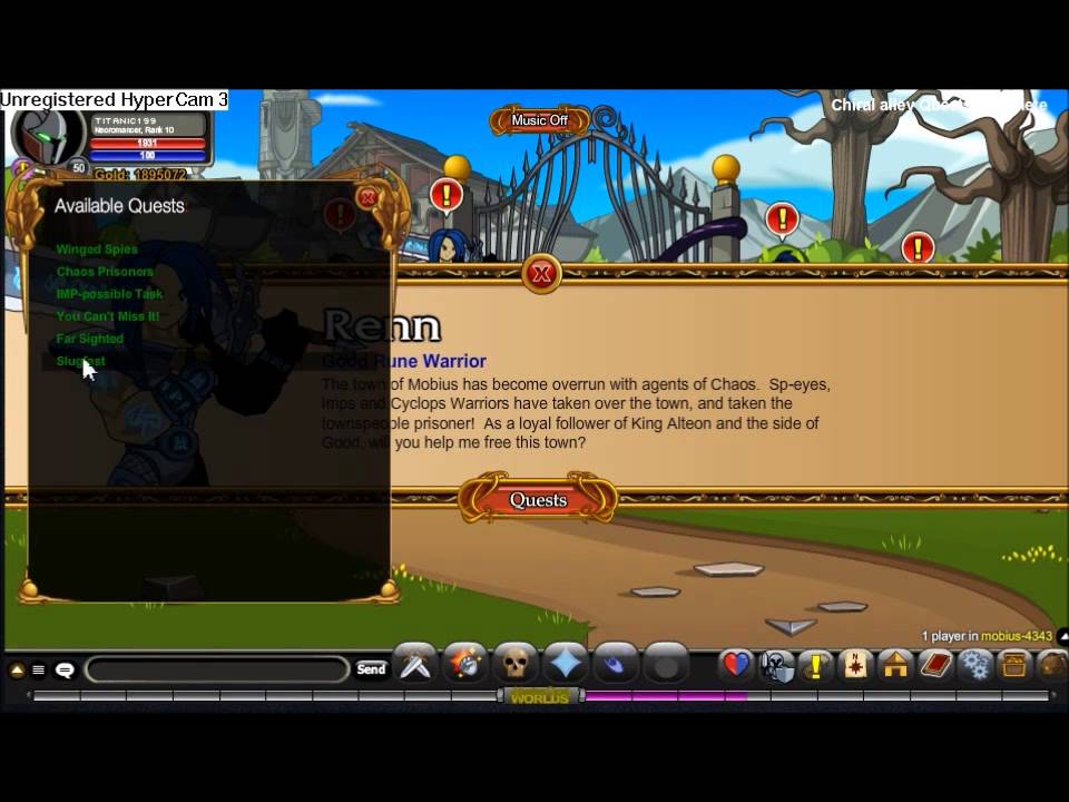 AQ Worlds "Slugfest" (Quest) - YouTube