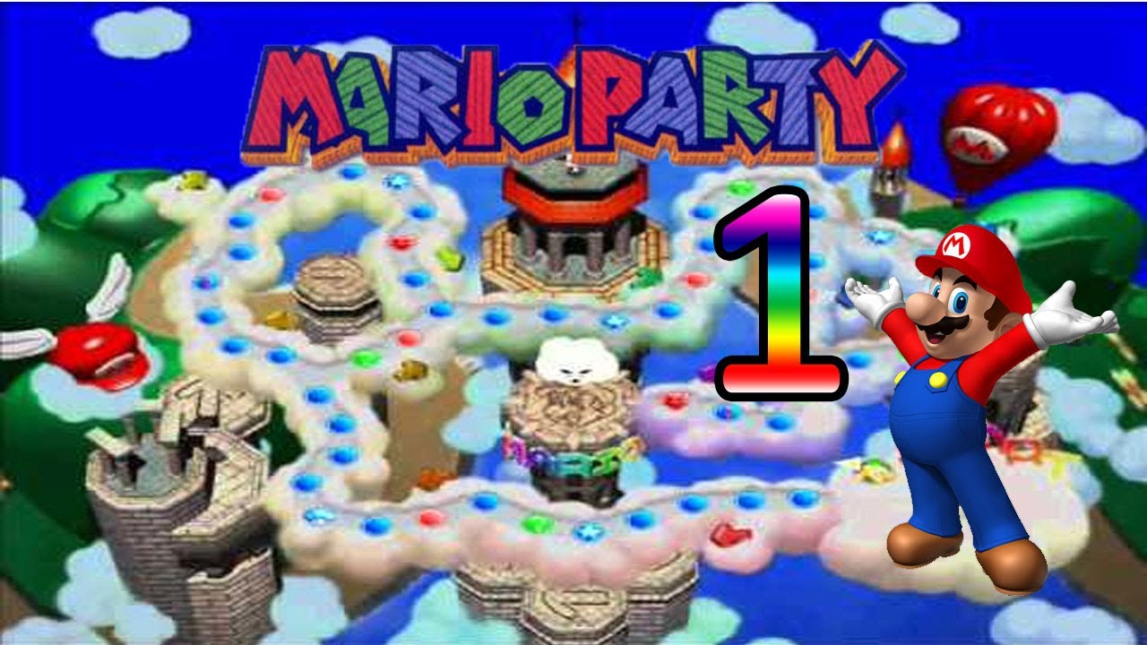 Let's Play Mario Party! - Mario's Rainbow Castle - Part 1 - YouTube